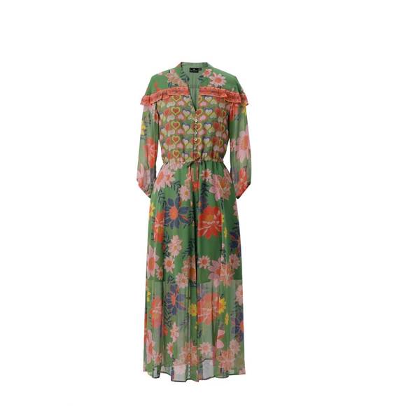Emily Lovelock | Dresses | New Emily Lovelock Jennifer Dress In Green ...